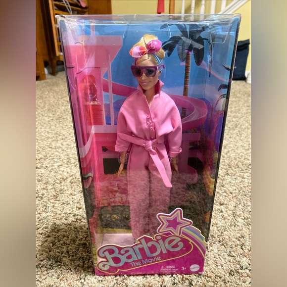 Barbie | Toys | Barbie The Movie Collectible Doll Margot Robbie In Pink ...